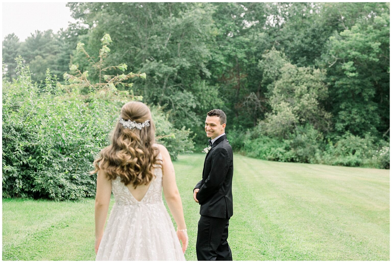 Summer Wedding Harmony Hill Farm Warren Maine | Jacqui and Kyle