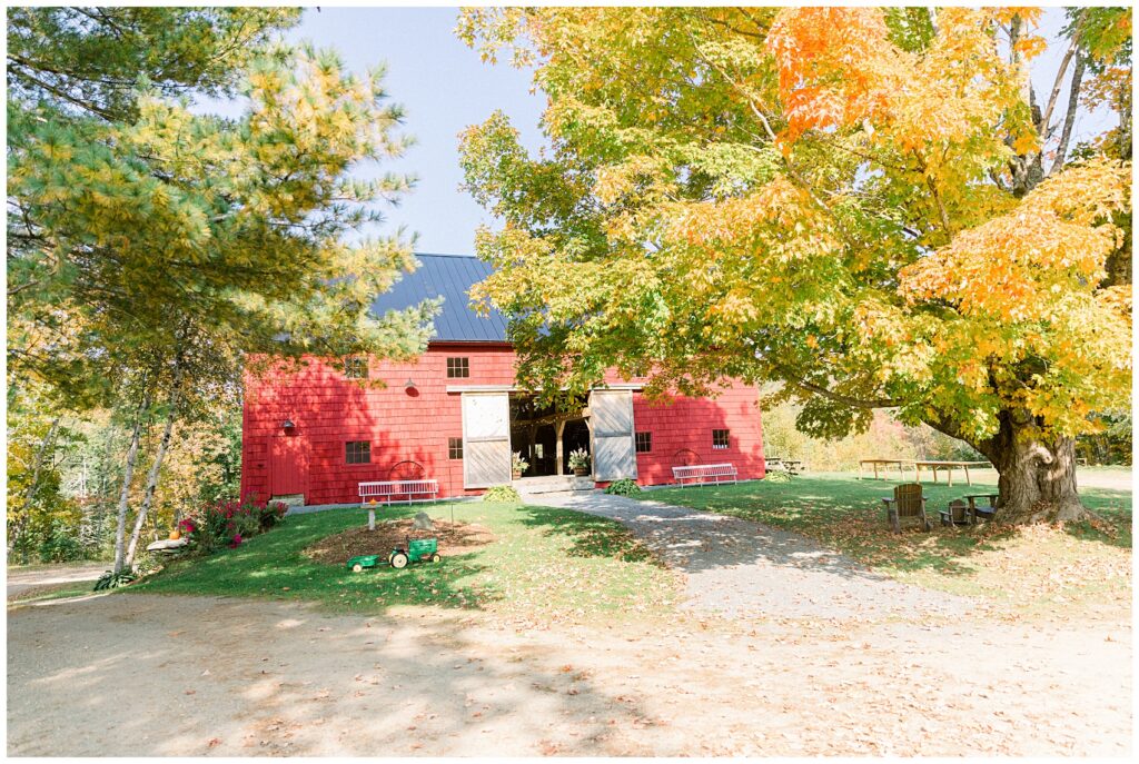 The Barn at Rosemoore | Maine Fall Wedding | Jenn Marie Photography